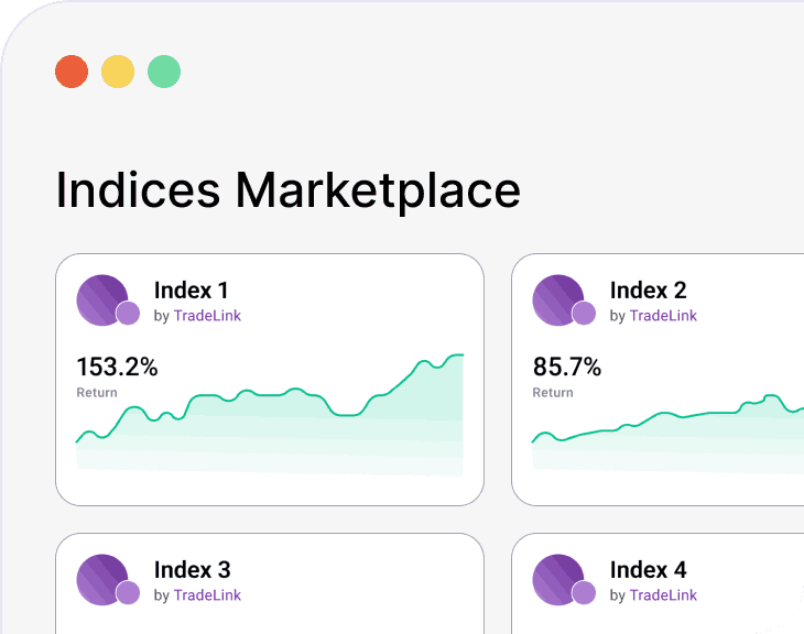 Marketplace TradeLink - Index Trading Platform